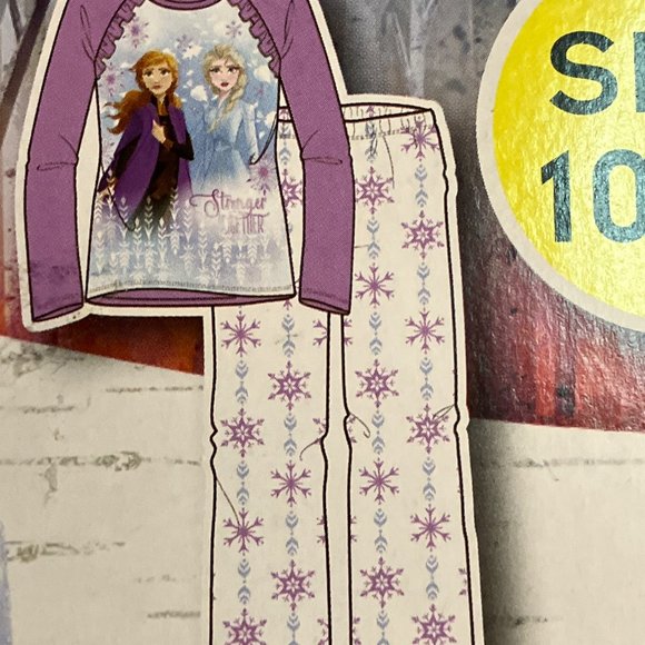 Disney | Pajamas | Disney Frozen Ll Girls Pajama Pj Set Elsa Anna ...